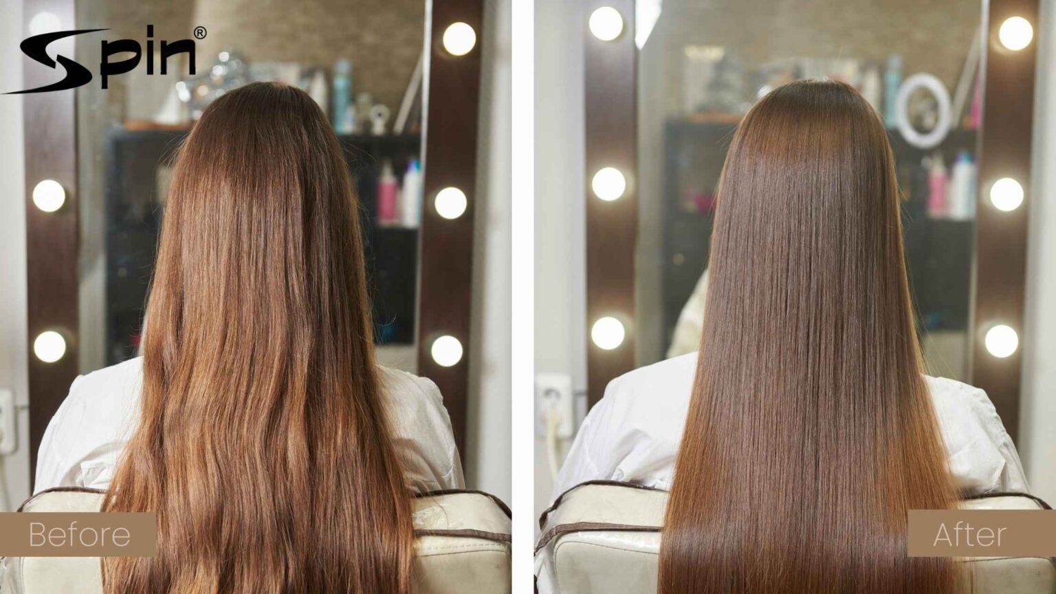 Hair Spa Before & After: Spin Salon Results