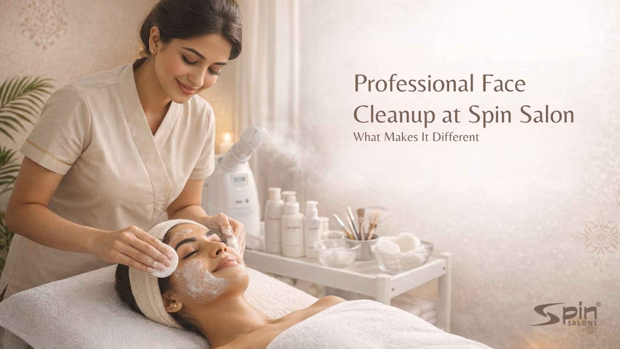 Face Cleanup at Spin Salon – Professional Care